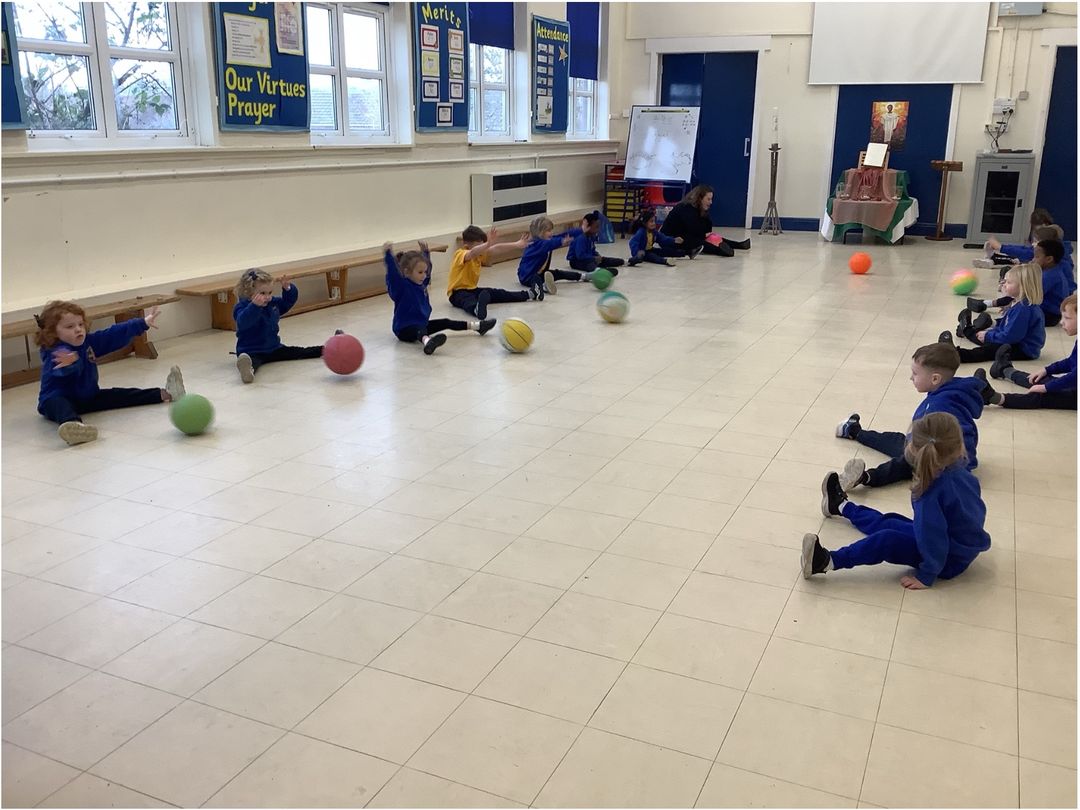 EYFS ball skills – St Alban's Catholic Primary School, Pelaw